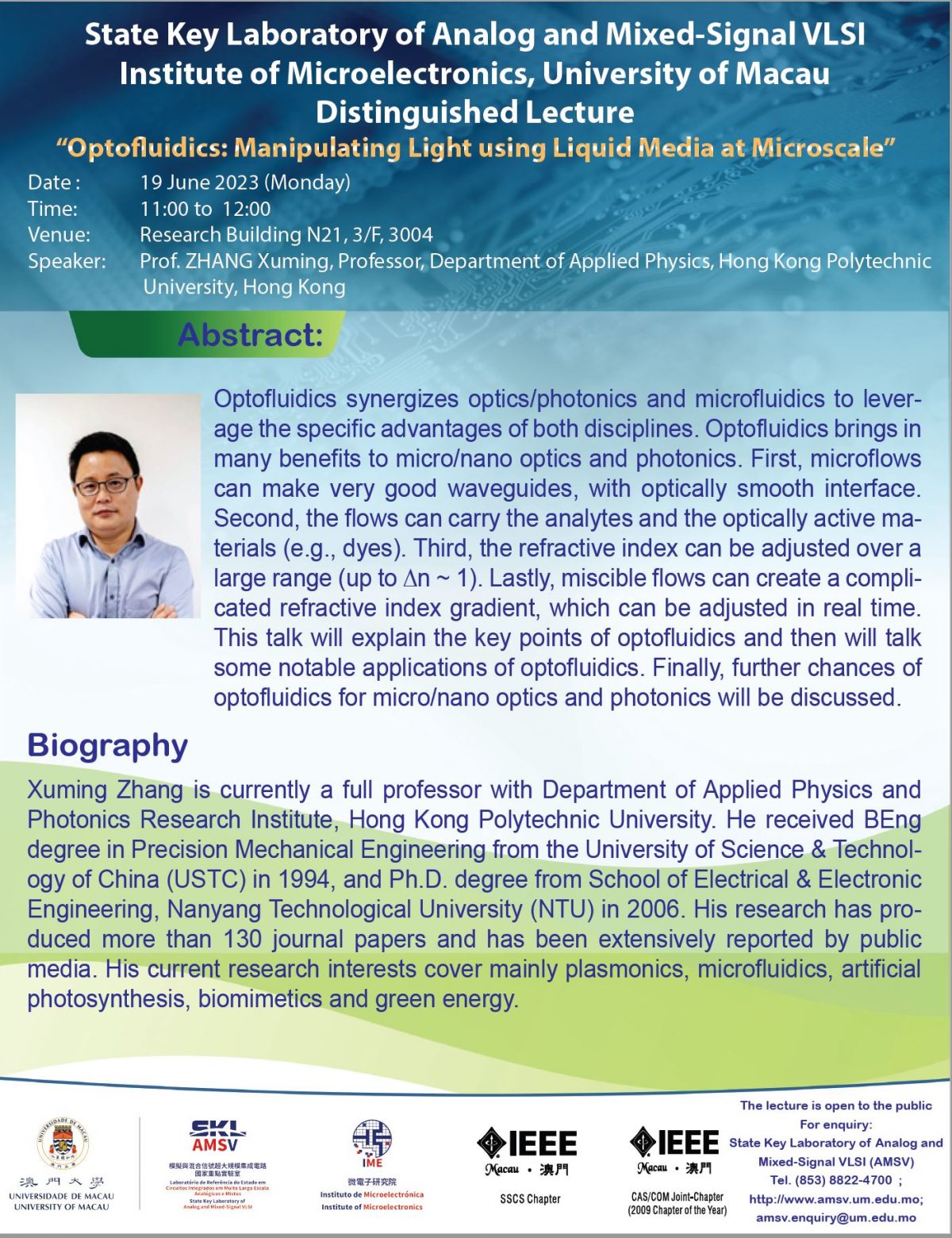 首頁 - University of Macau | State Key Laboratory of Analog and Mixed-Signal VLSI