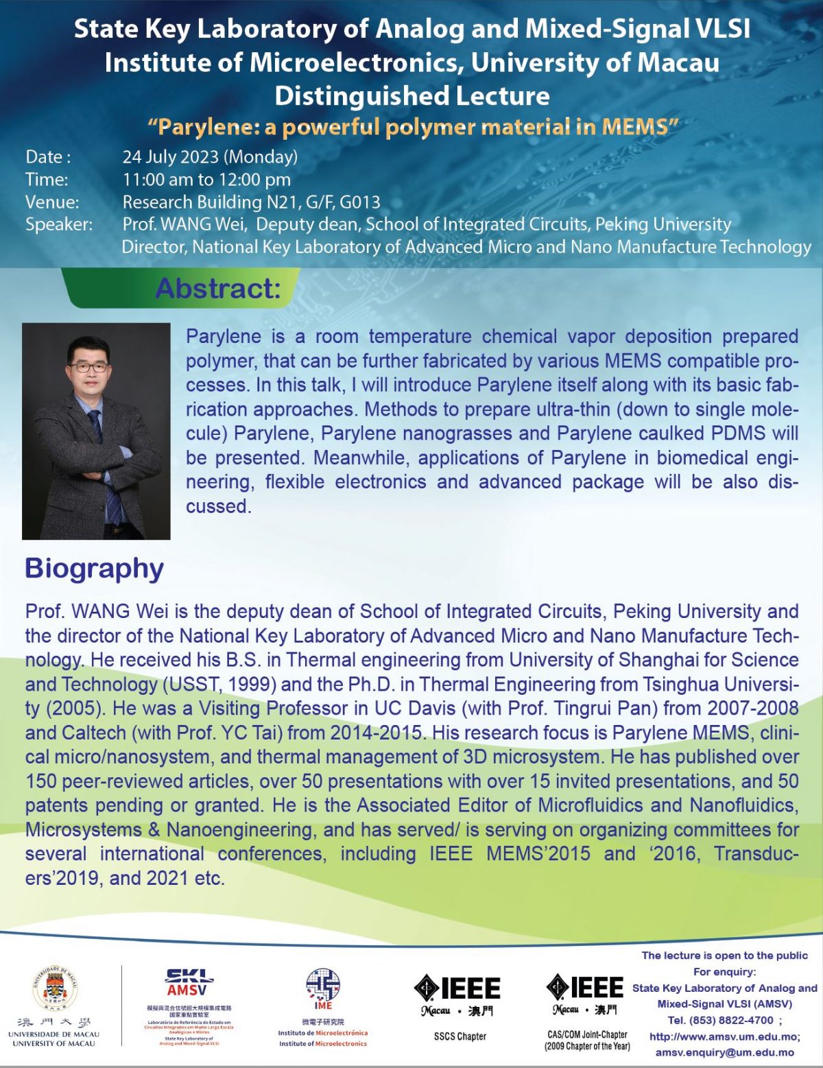 首頁 - University of Macau | State Key Laboratory of Analog and Mixed ...